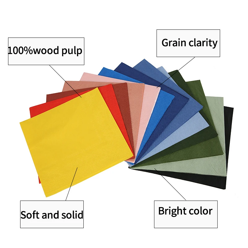 Hot Stamping Multi Fold Custom Bronzing Full Pattern Decoupage Solid ...