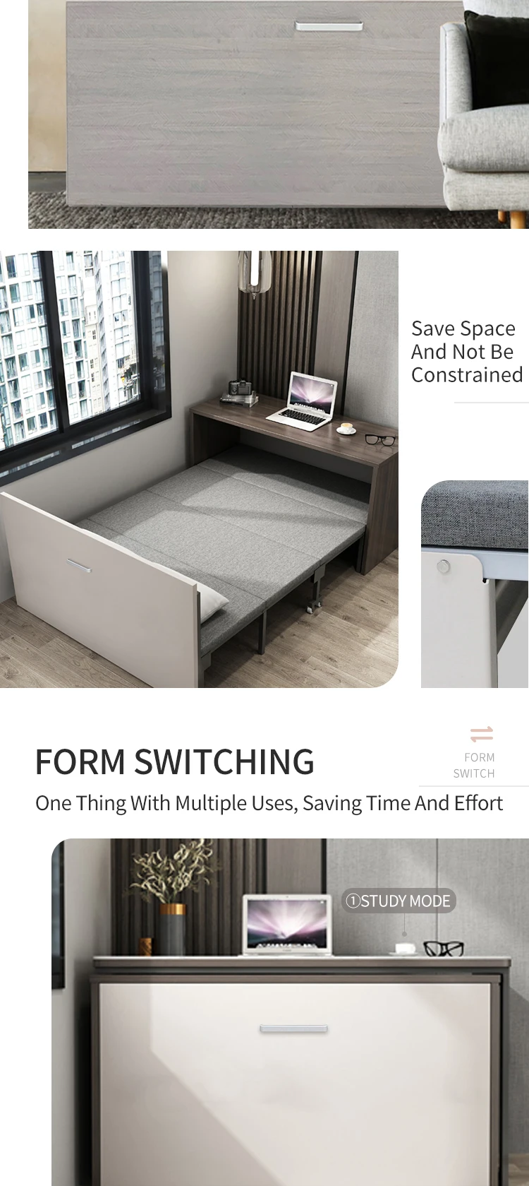 Folding Cabinet Bed - Maximize Space in Modern Living