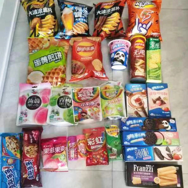 Biscuits, Potato Chips, and Candy Sample Package - 9 Months Shelf Life