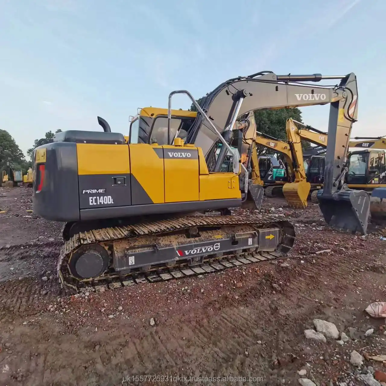 14 Ton Excavator Volvo Ec140 Used Volvo Ec140dl Ec140blc Crawler ...