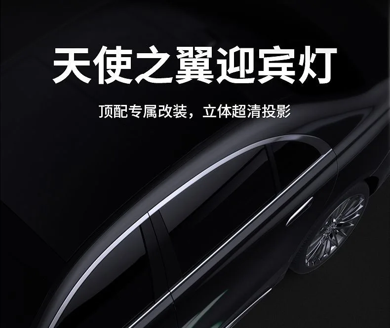 Car Universal Motorcycles Angle Wing Ghost Shadow Light Welcome Lamp ...