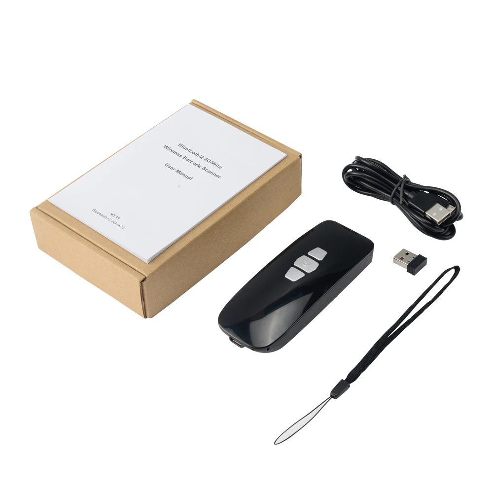 Mini Portable Barcode Scanner 1d Ccd Image Sensor Support Phone Pc ...