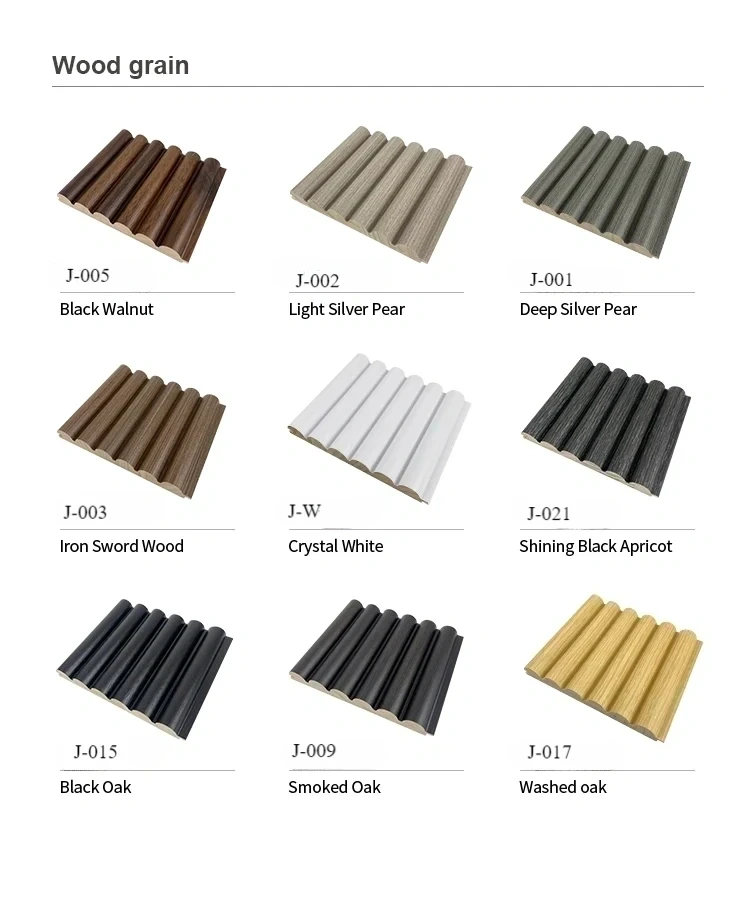 Villa Interior Wall Half Round Oak Wave Wooden Curved Fluted Panels ...