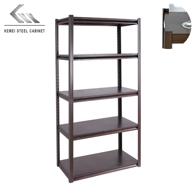 Light Duty Metal Shelf Boltless Rivet Garage Shelves Heavy Duty 5 Tier ...
