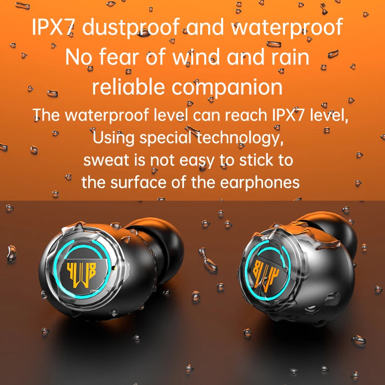 M48 Mecha Big Power Bank Enc Noise Reduction Wireless Gaming Headset ...