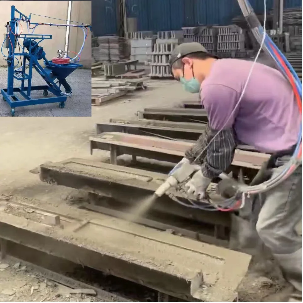 High-speed Grc/grfc Glass Fiber Concrete Cement Mortar Spray Machine ...