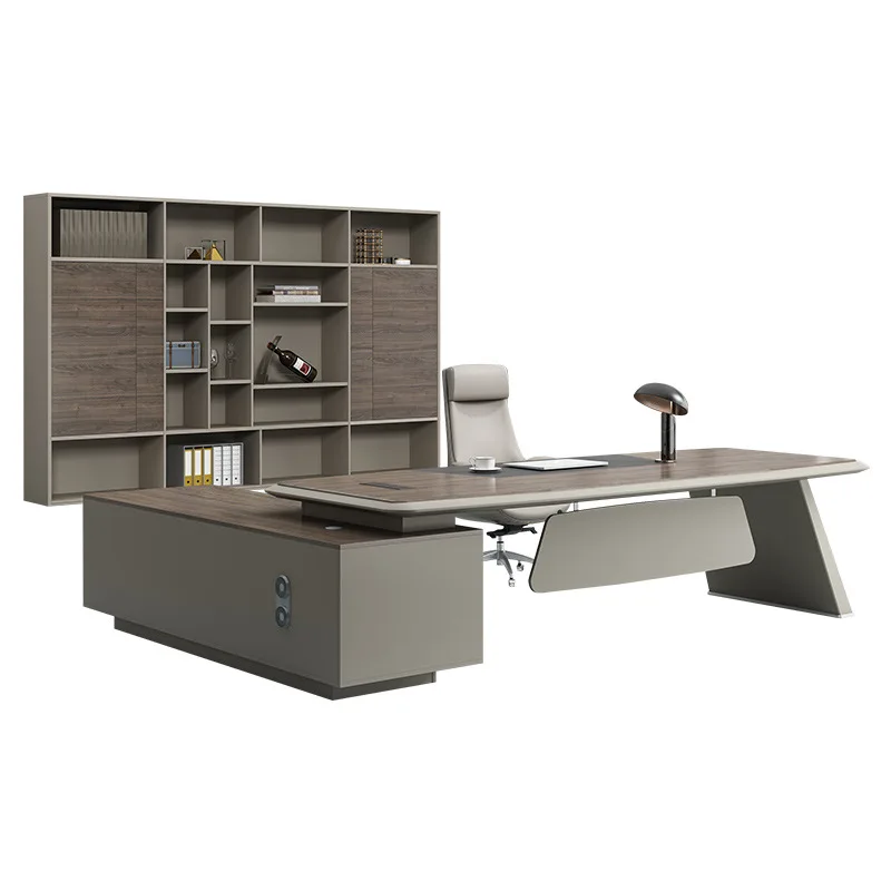 Modern European Style Wooden Executive Office Desk - Sleek Design for ...