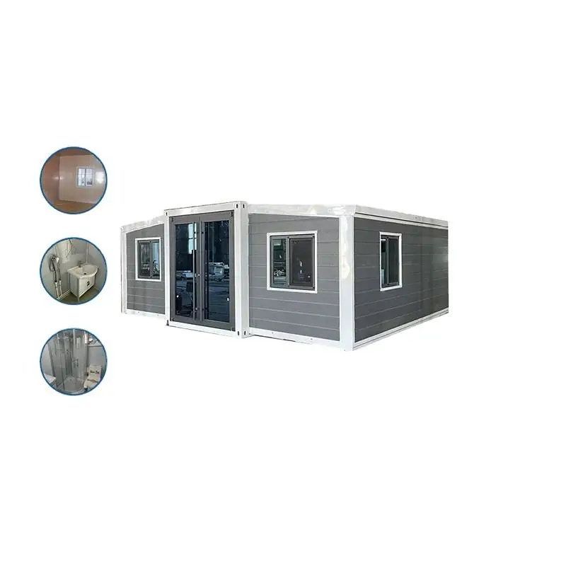 Movable Expandable Shipping Container Frame House Prefabricated Prefab ...