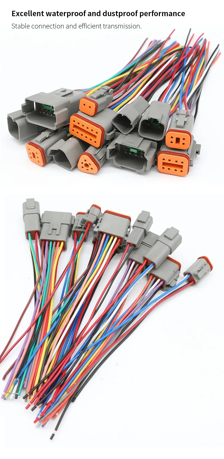 Wholesale DT06-2S to DT06-12S Waterproof Automotive Connectors