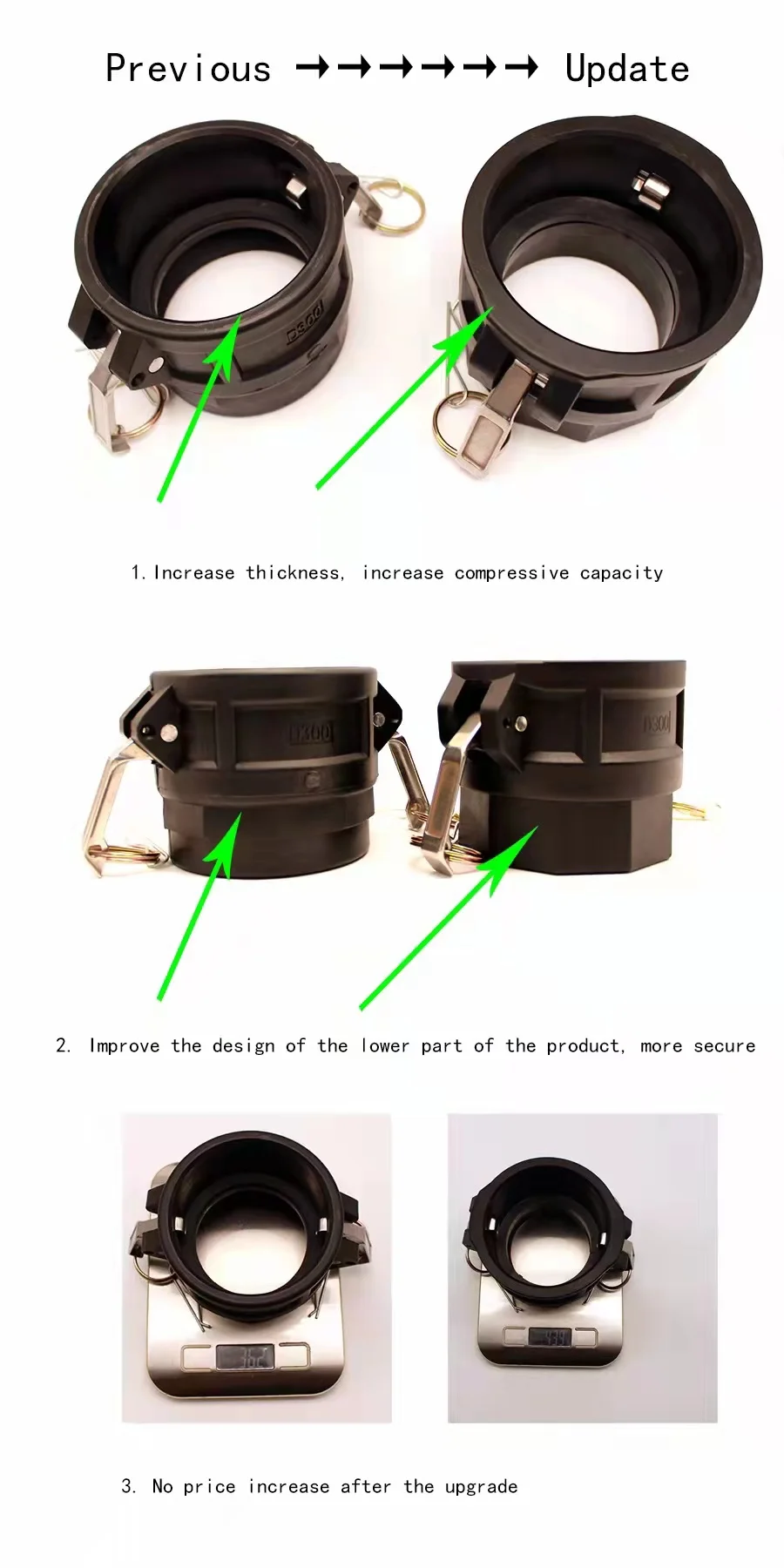 Ct Coupling Camlock Quick Coupling Female Plastic Adapter 2 Inch Type D ...