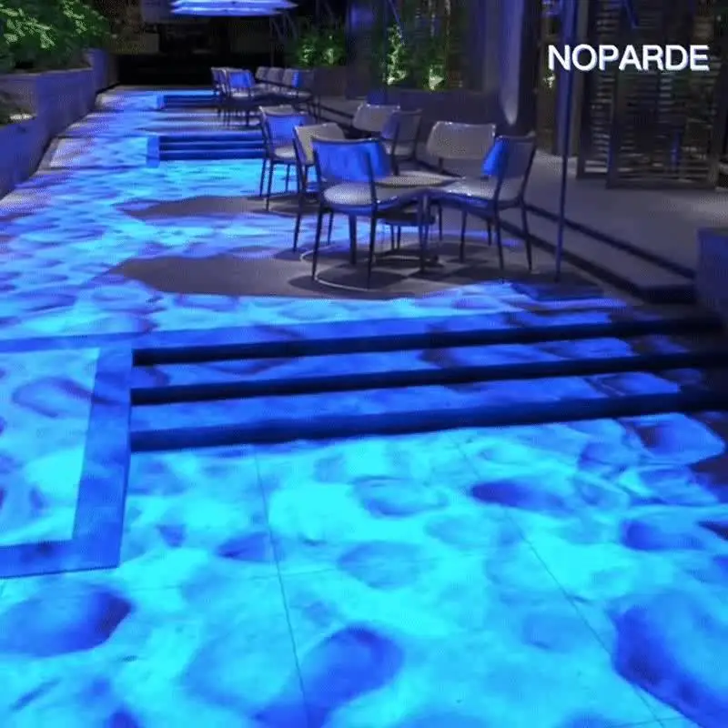 Blue Ocean Effect 150w Waterproof Gobo Projector for Festivals