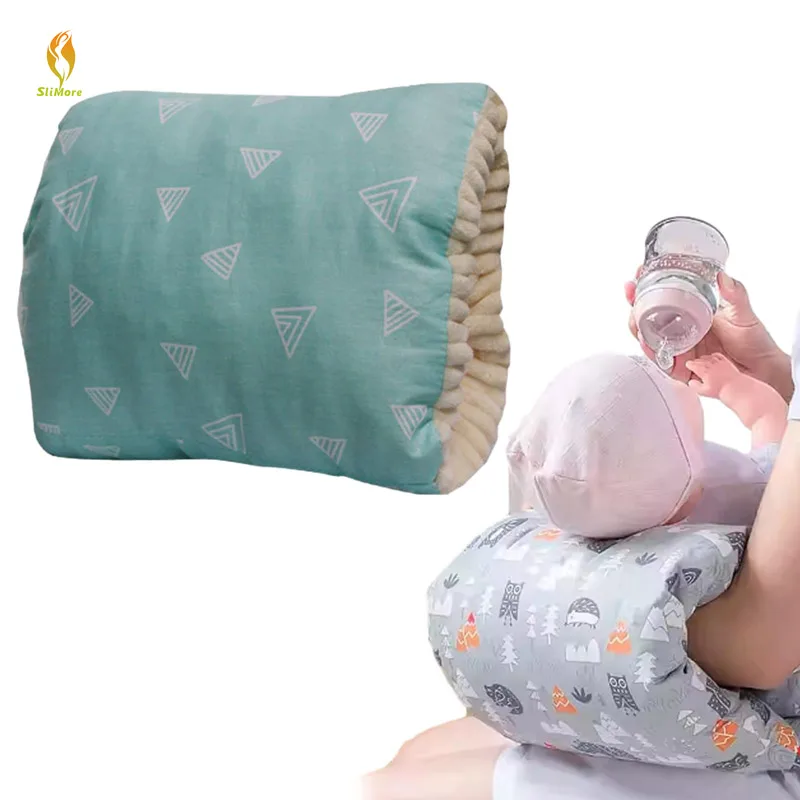 Infant Bottle Feeding Head Support Slip-on Nursing Arm Pillow For ...