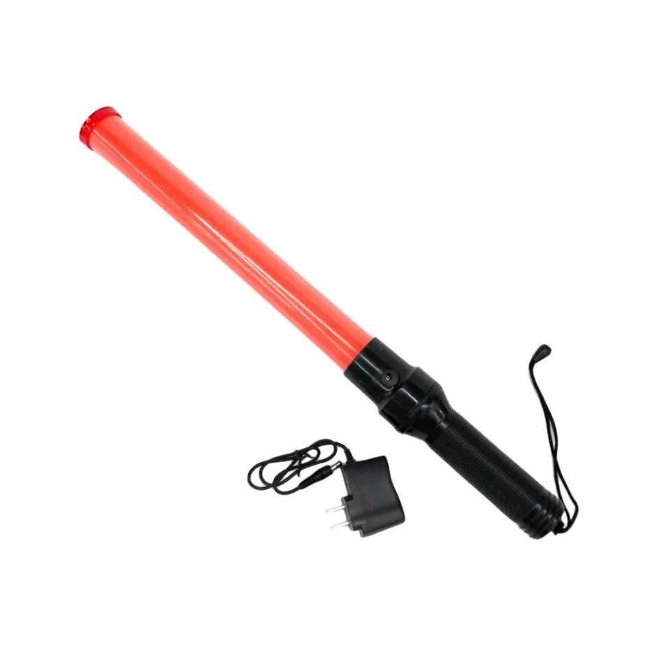 54cm rechargeable lithium battery Traffic light Signal command baton ...