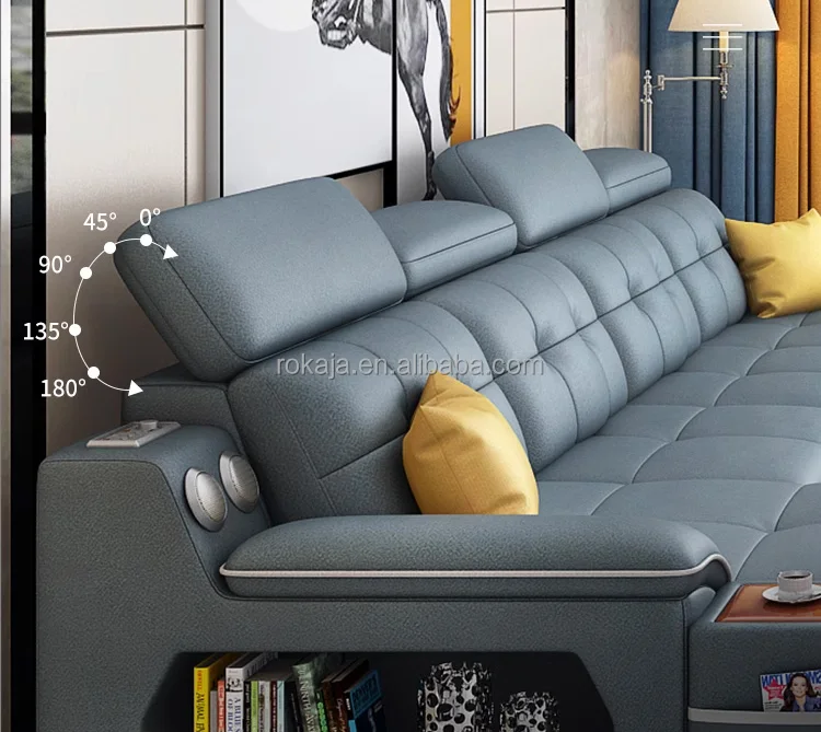 New Multifunctional Sofa Bed Modern Folding Dual Purpose Pull-Out Sofa ...