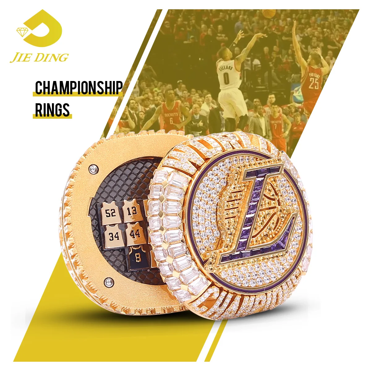 Guangzhou Jieding Jewelry Co., Ltd. - Custom Rings, Bracelets