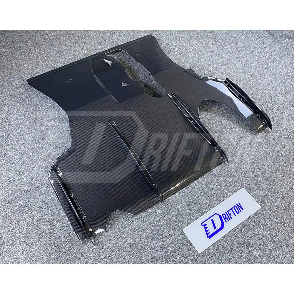 V-spec Style Carbon Fiber Rear Diffuser for Nissan R34 GTT GTR