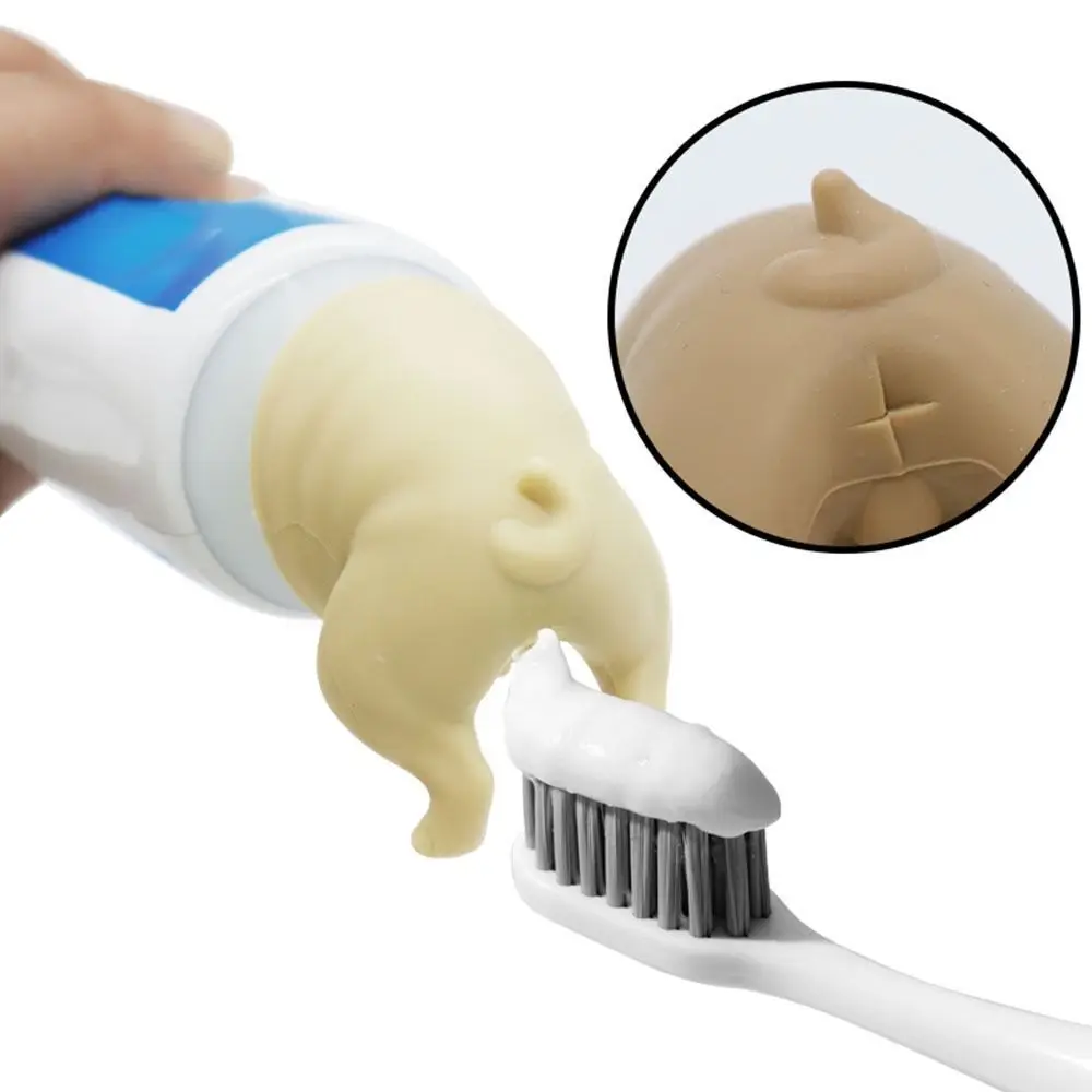 Funny Pooping Dog Butt Toothpaste Topper Toothpaste Dispenser Dental ...