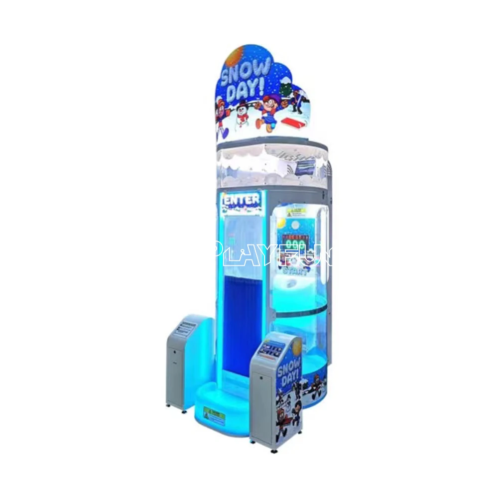 Snow Day Kids Ball-Pit Ticket Redemption Game - Playfun