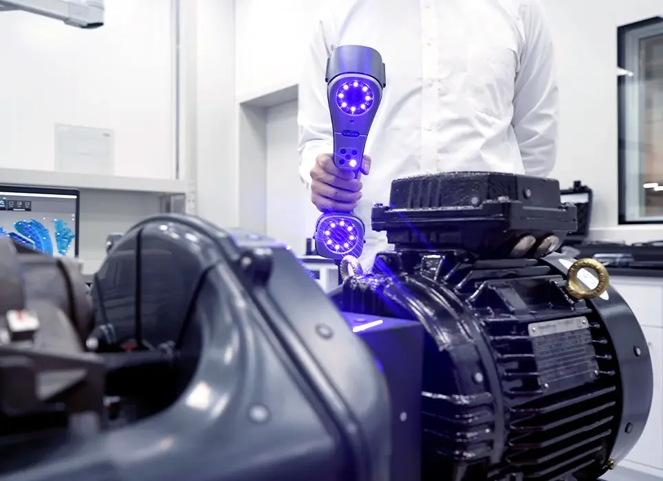 3d Laser Scanner Lidar Scanner Infrared + Blue Laser High Scan Speed ...