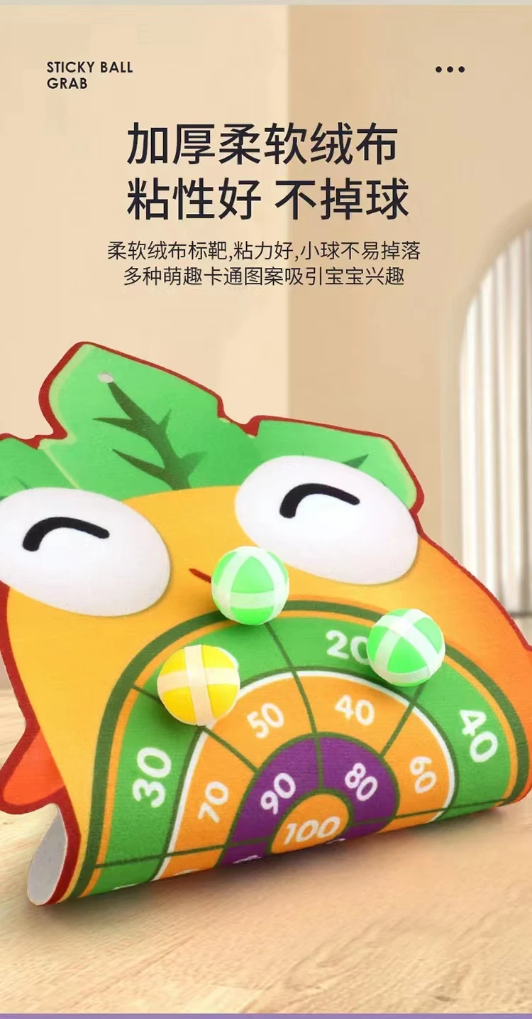 Ittl Sticky Target Ball Gun Indoor Sport Toys For Children - Buy Sticky ...