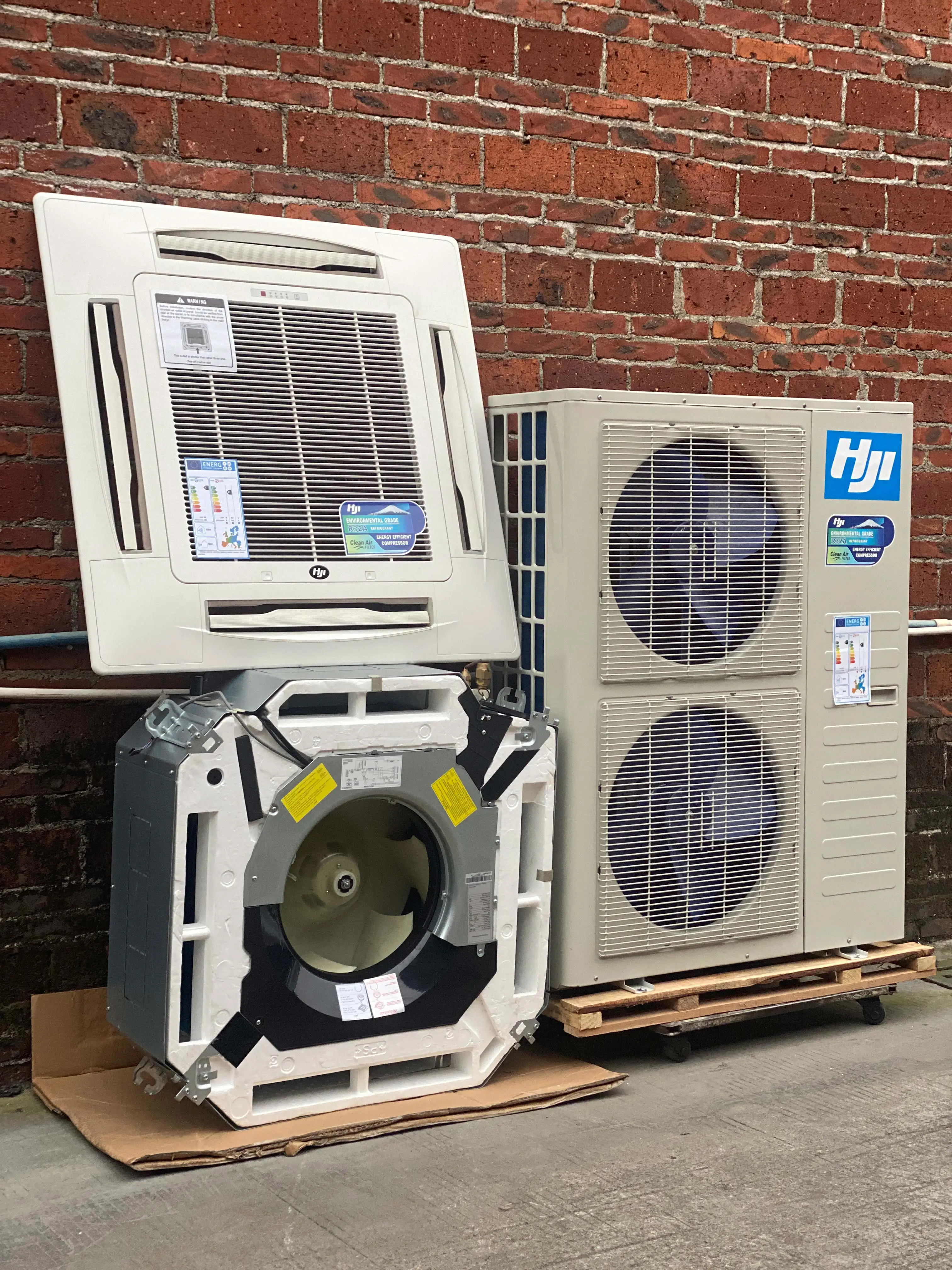 HJI Not Inverter 3HP Air Conditioning Ceiling Unit Creates a Quiet ...
