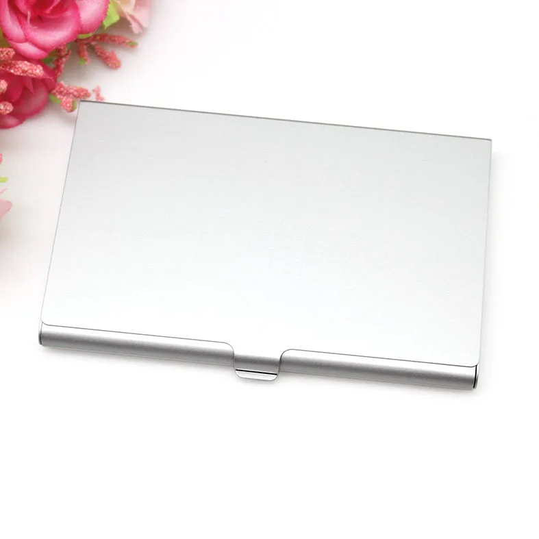 Metal Aluminum Business Card Holders with Custom Logo