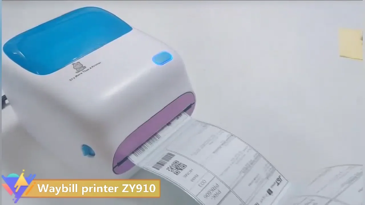 Zywell Impresora De Etiquetas Waybill Printer Bluetooth 4x6 Shipping Label Thermal Printer - Buy ...