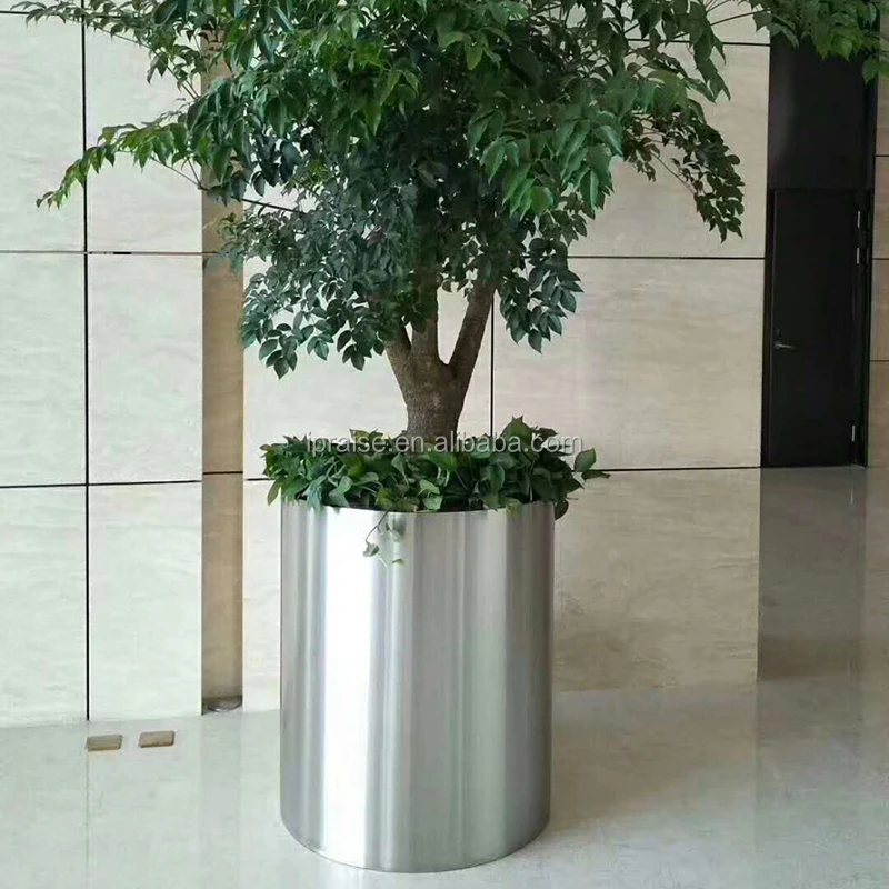Stainless Steel Plant Containers