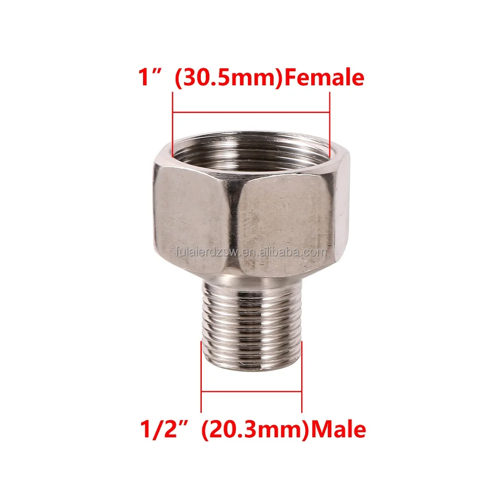 201 Stainless Steel Male and Female Pipe Threaded Fitting Garden ...
