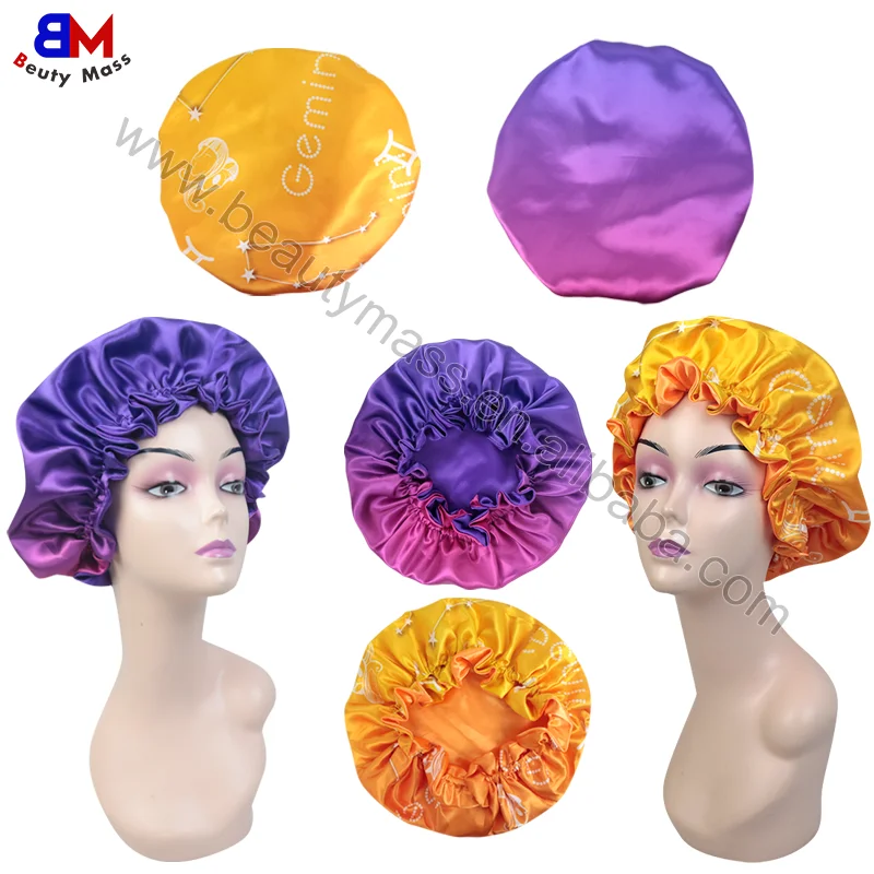 Best Selling Bonnet En Satin Double Satin Lined Silk Bonnet With Custom ...