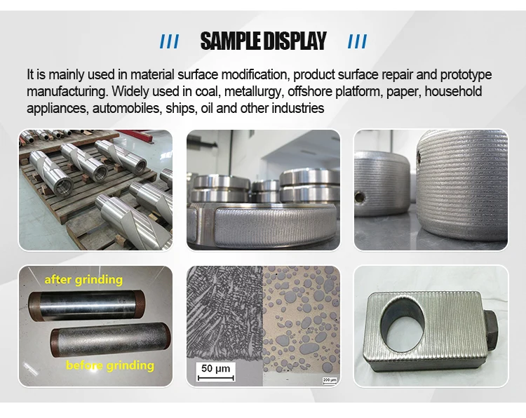 6 Axis Laser Cladding Machine Hydraulic Prop Laser Cladding Machine ...