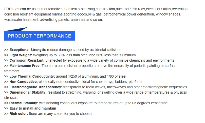 Custom Fiberglass Rods - Durable and Versatile Solutions