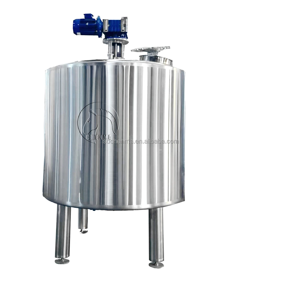 New 1000L Stainless Steel Juice Mixing Tank with Agitator for sale ...