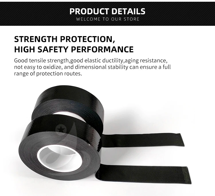 High-temperature Self-adhesive Rubber Self-fusing Strip Adhesive ...