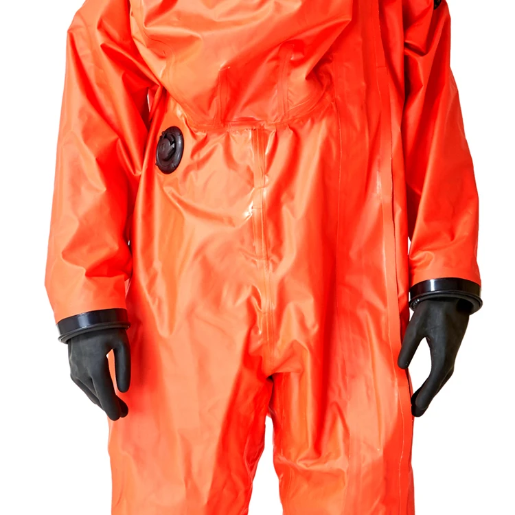 Light Type Acid Resistant Fireman Chemical Protective Suit - Buy ...