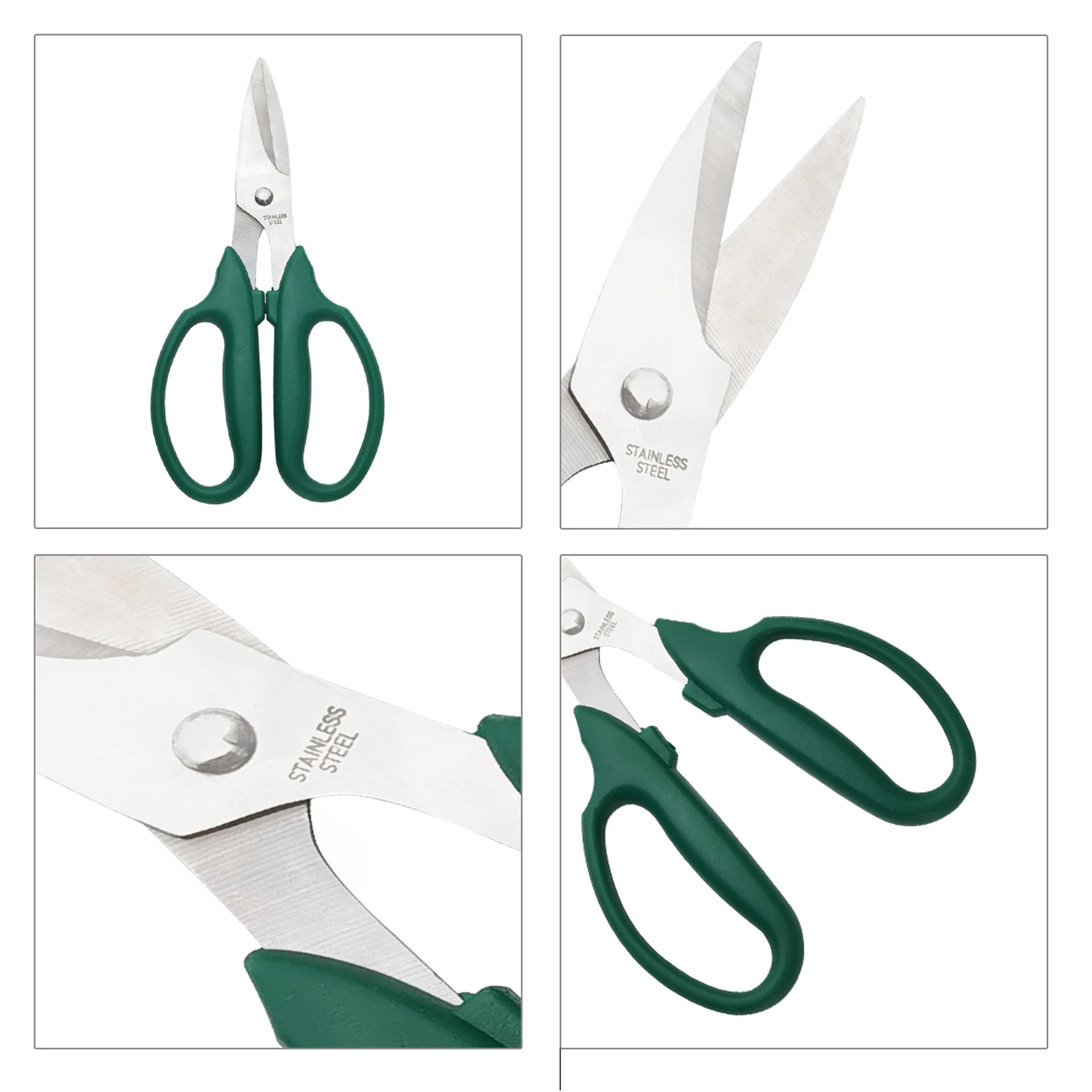 OEM Industrial Grade Garden Scissor Stainless Steel Blade with Plastic ...