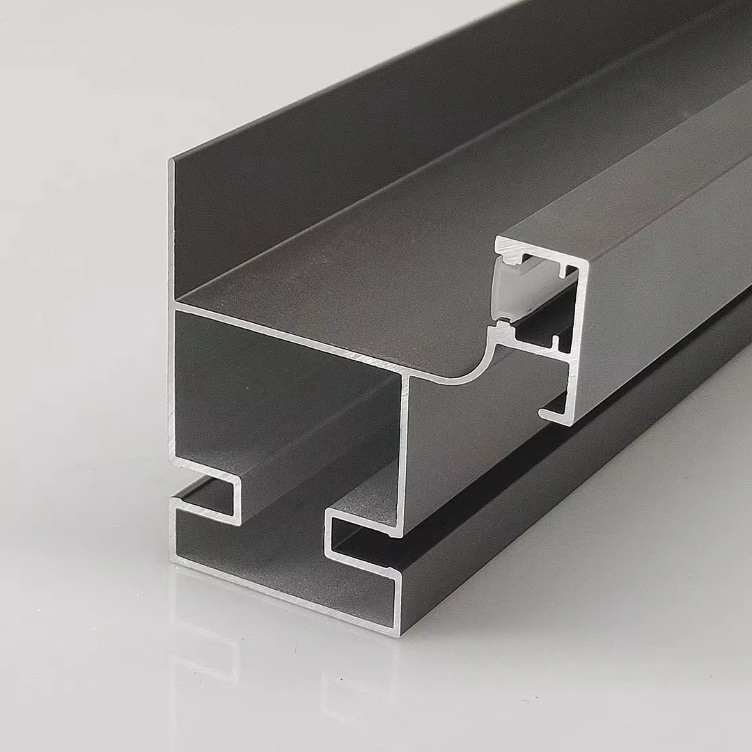 High handle profile with LED aluminum profile with LED handle aluminum ...