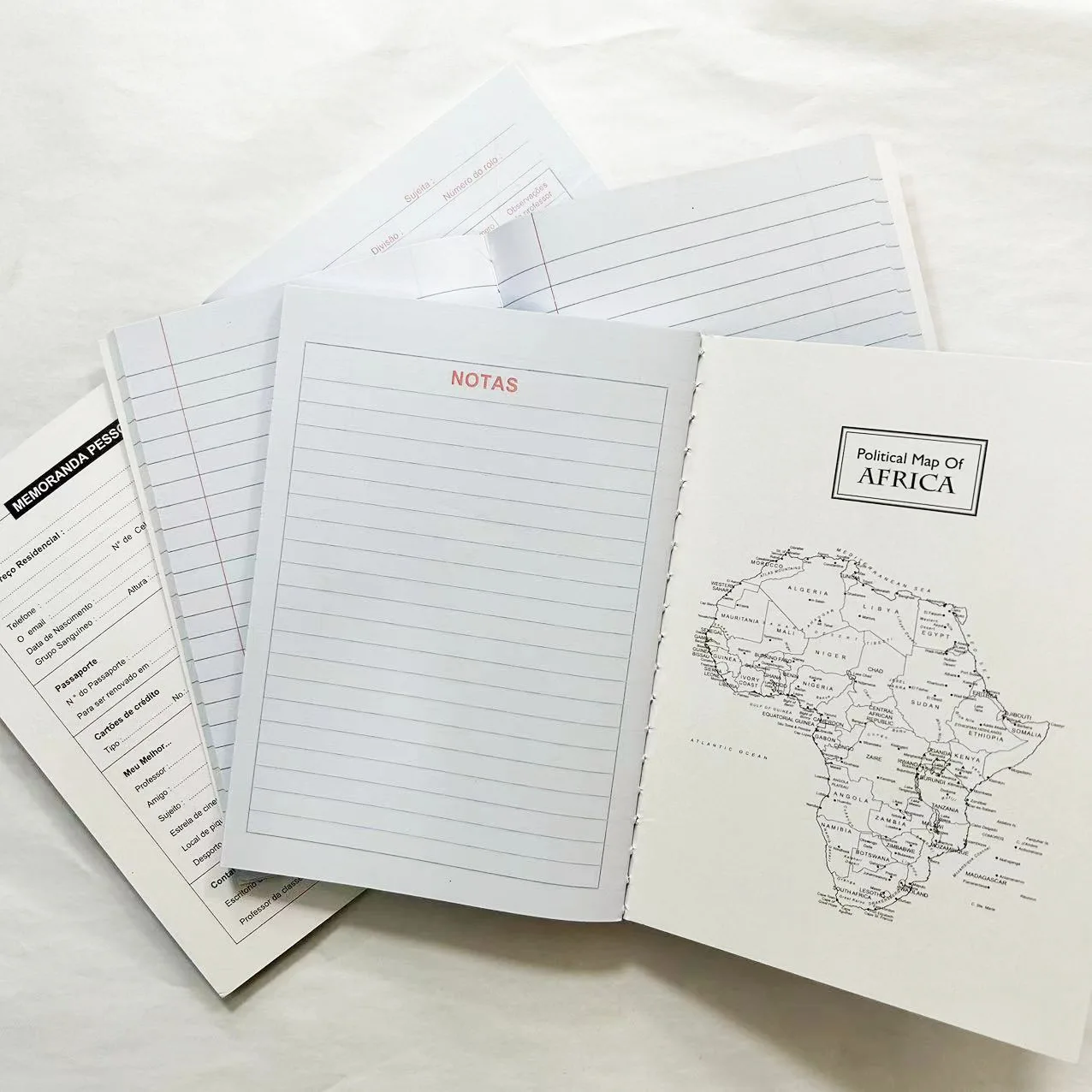 A4 Counter Book 2 Quire 192 Pages Tape Binding Hard Cover Notebooks ...