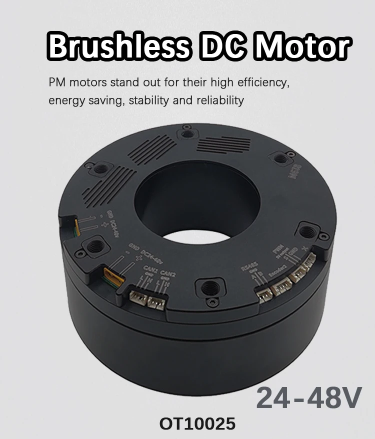 Faradyi High Torque Gear Motor - 24v 50mm Brushless Motor