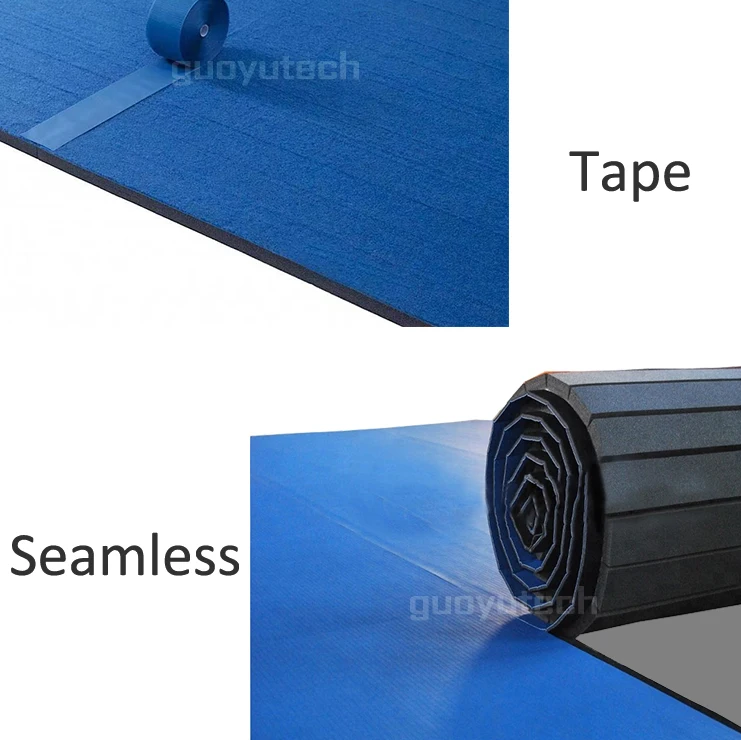 PVC Roll Bonded Xpe Foam Tatami Judo Mat Roll Out MMA Bjj Brazilian Jiu ...