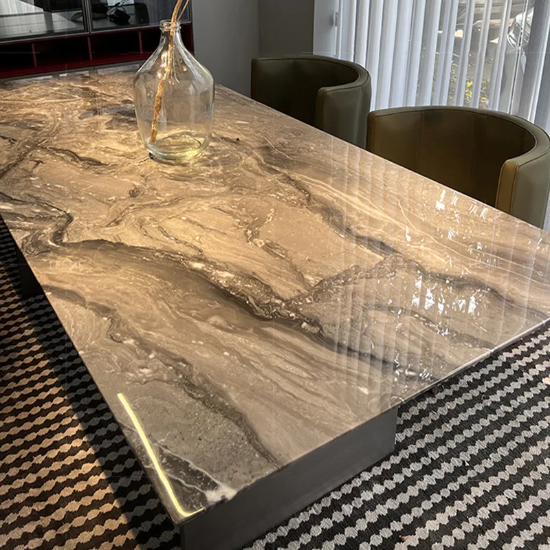 Modern Luxury Natural Stone Marble Top Marble Table Natural Stone ...