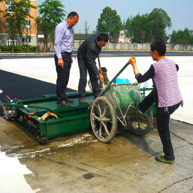 High Quality Portable Paving Machine TPJ-2.5 Running Track Paving ...