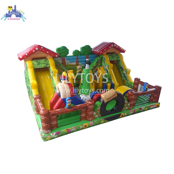 Outdoor Inflatable Mushroom House Amusement Park Inflatable Garden ...