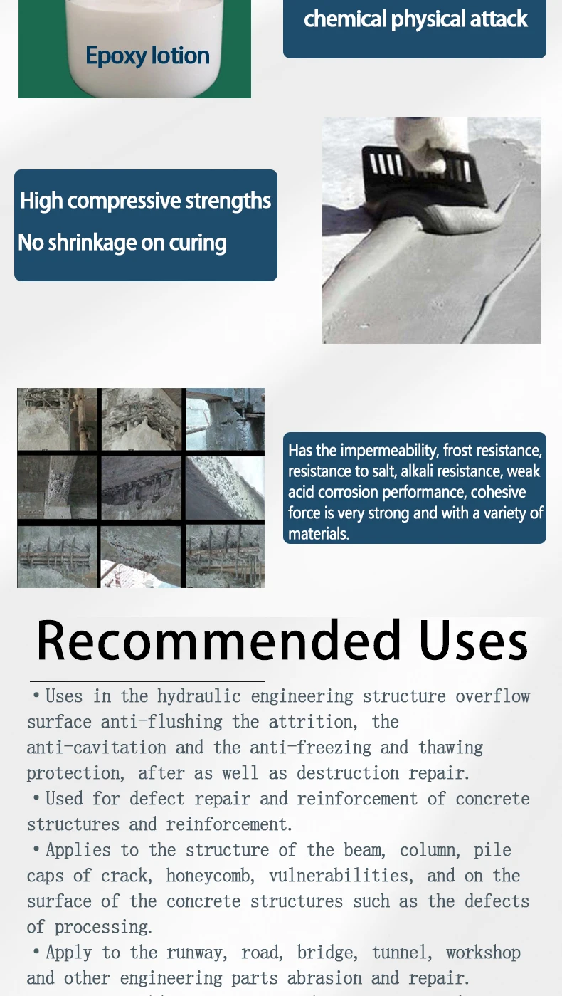 Epoxy Concrete Repair For Repair Concrete Epoxy Mortar - Buy Epoxy ...