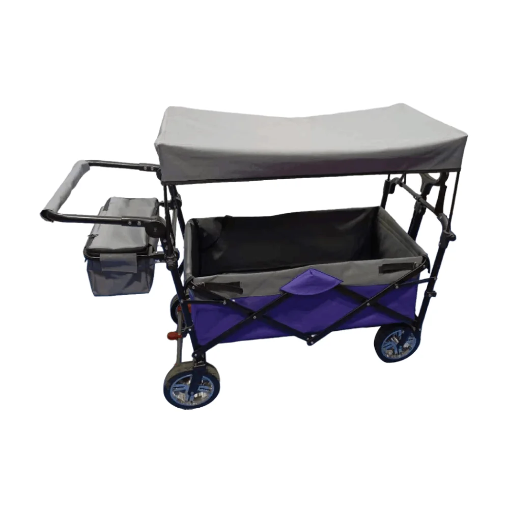 Outdoor Camping Folding Handcart Portable Shopping Cart Shopping For ...