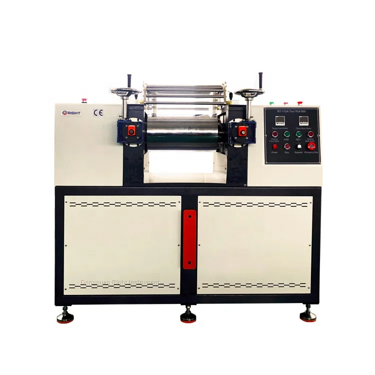 Laboratory Two Roll Mill - Adjustable Speed & Precision
