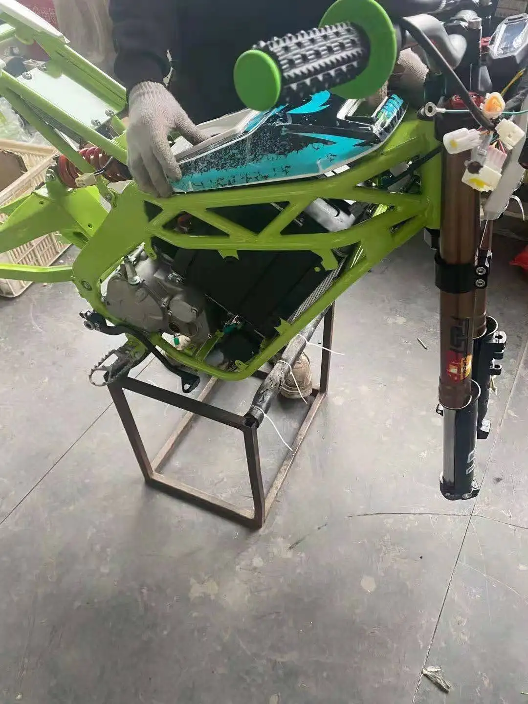 Adult Electric Motorcycle Ac Motor for Sachs Montesa