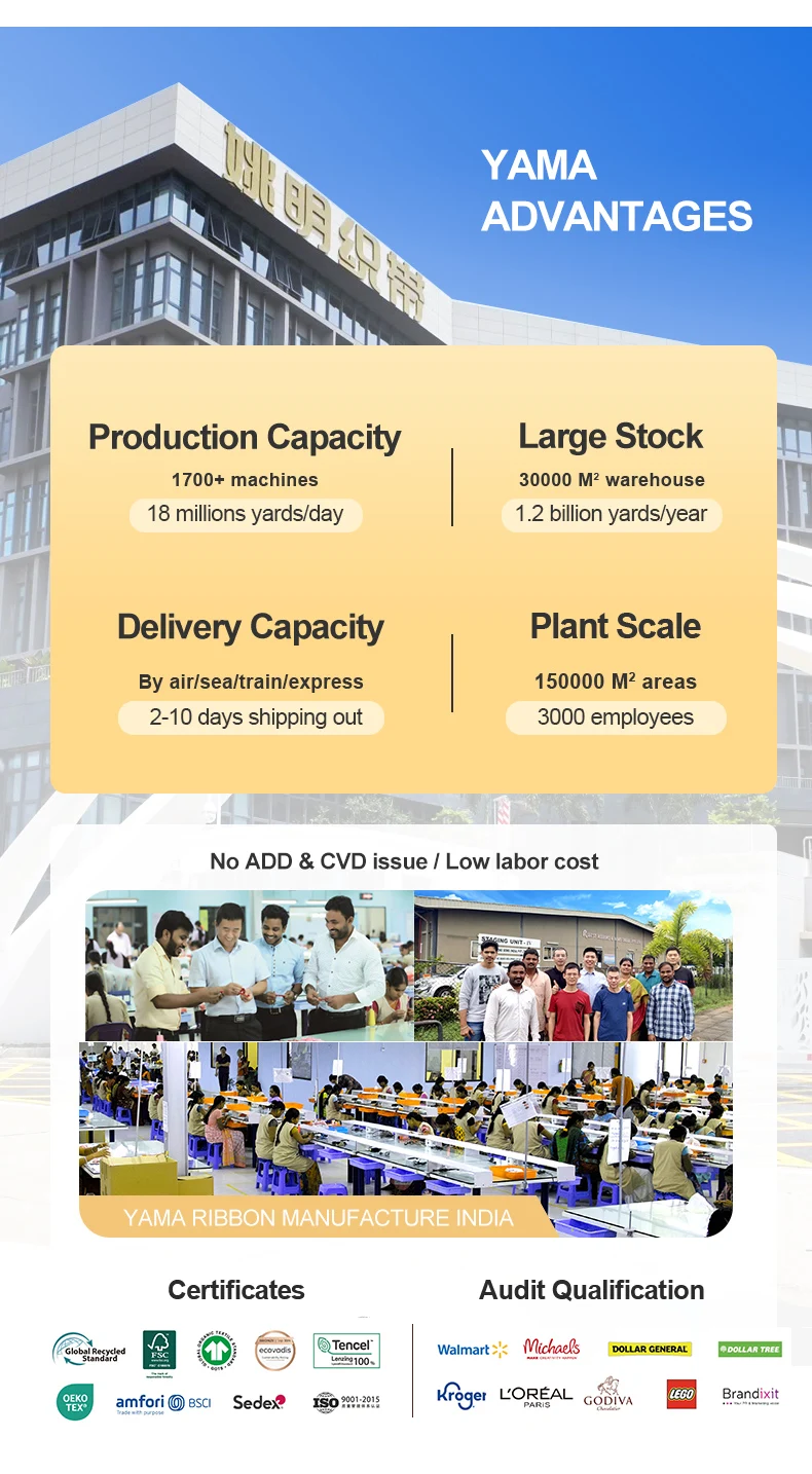 Yama Ribbon 1 1/2inch - Solid Color Pink Double Face Satin