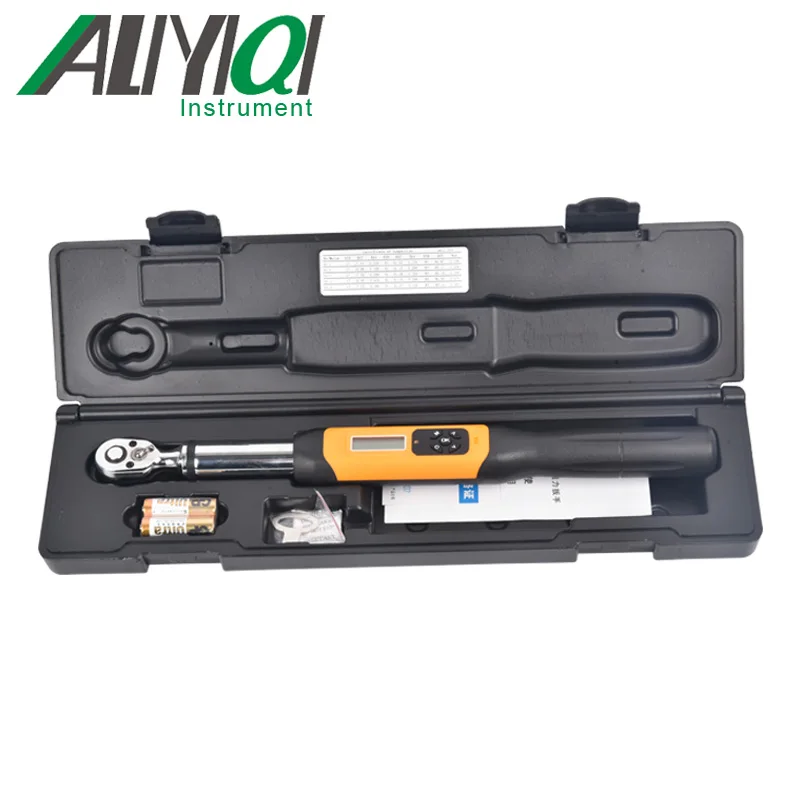 Adjustable Digital Torque Wrench Interchangeable Insert Toos Open Ring ...