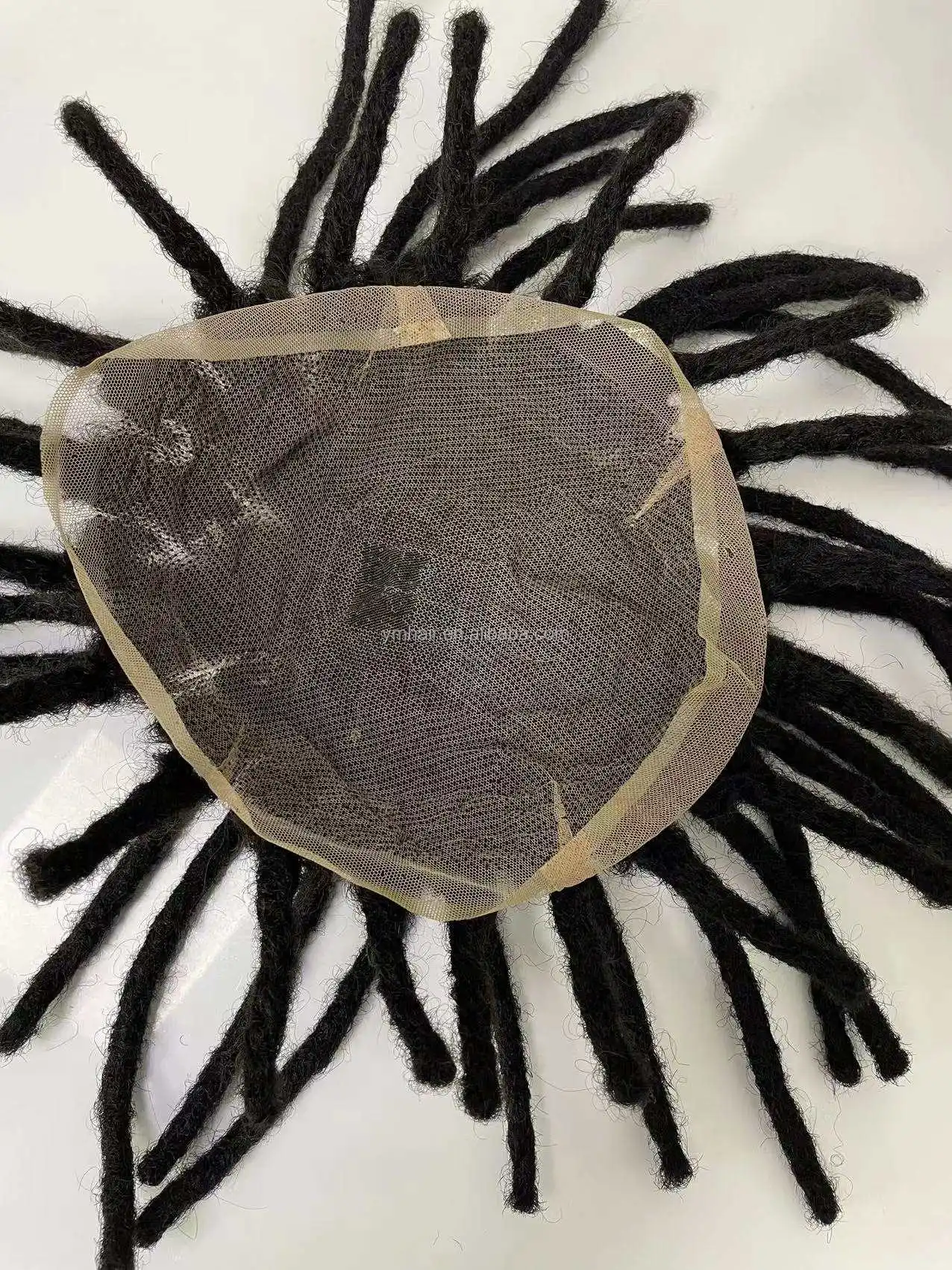 Dreadlocks 2022 New Toupee for Men - Full Lace Afro Wig